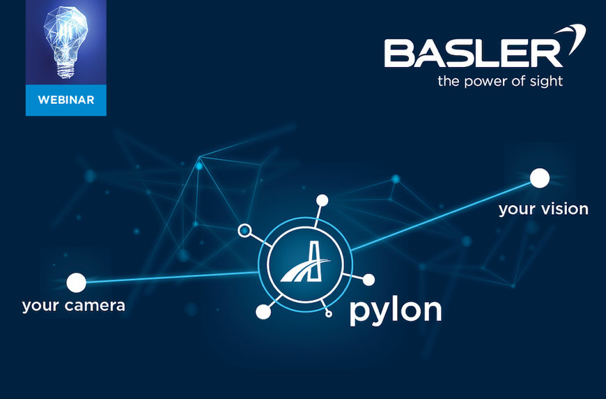 Baslerがウェビナー開催を発表：「画像処理を劇的に効率化させるpylon最新便利機能」 | エンジニアリング日本